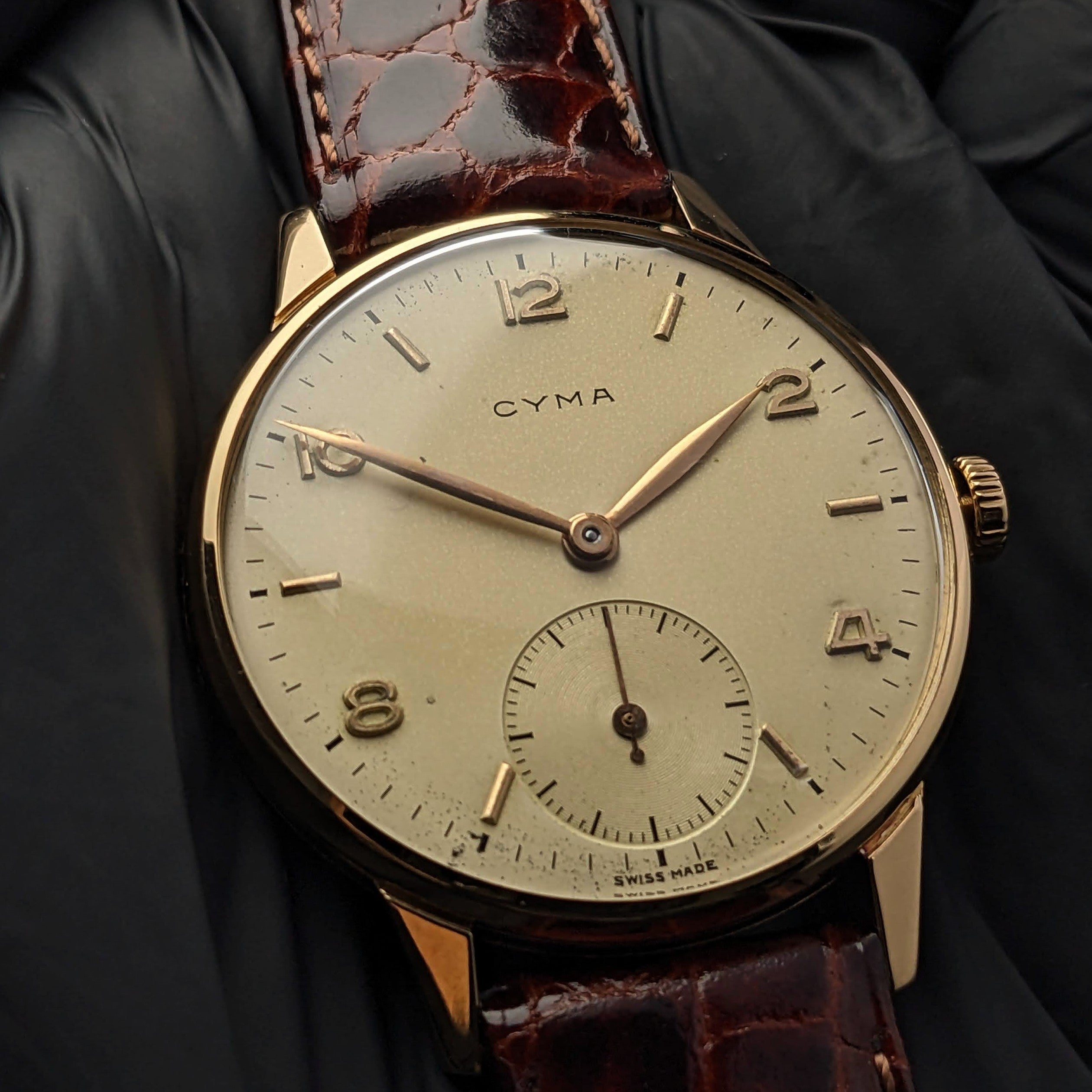 Vintage Cyma & Tavannes Watches: Military & Classic | Restored ...