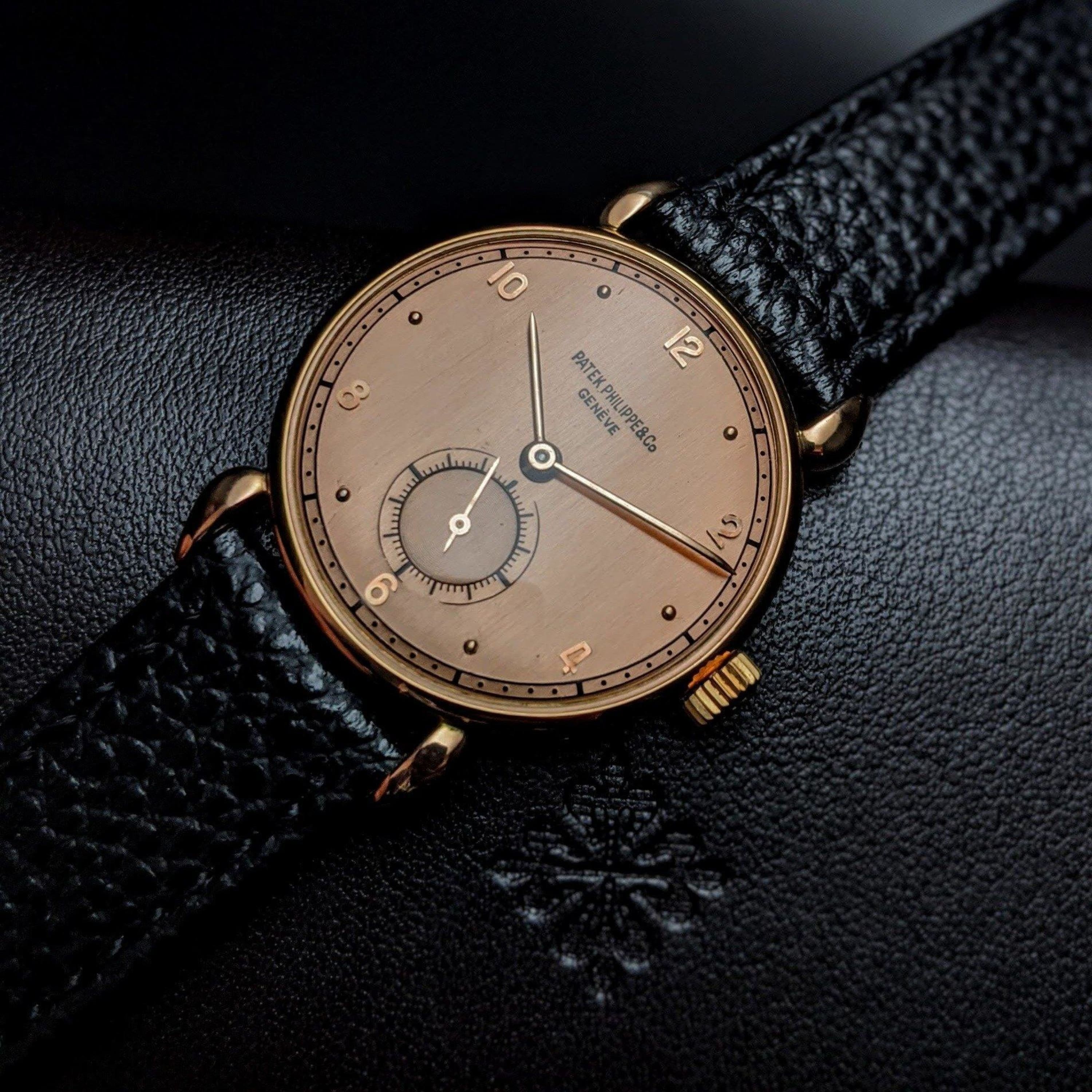 Vintage Patek Philippe: Calatrava Spider Lugs, Square & Gold | Restored ...