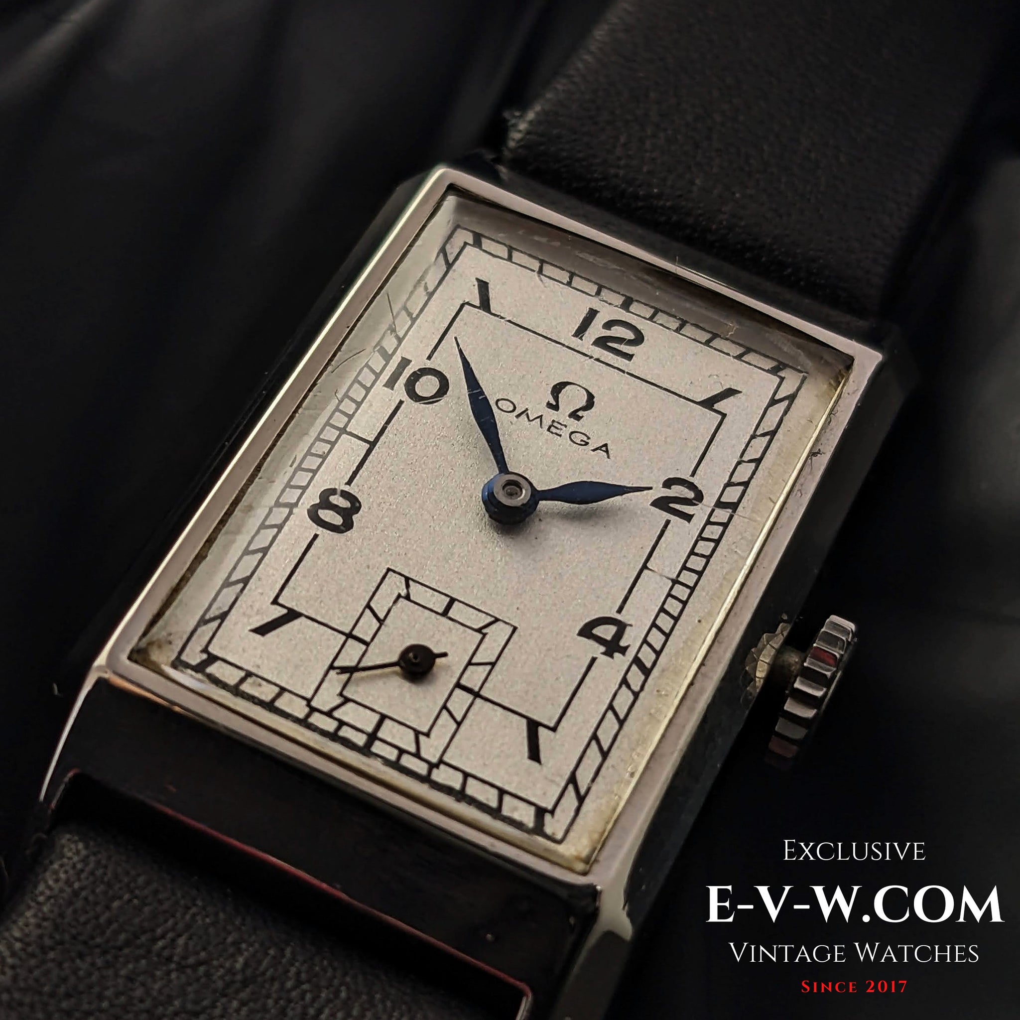 85 Years Old Vintage Omega Tank / Art Deco / Cal. T17 / Vintage 1939 ...