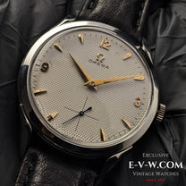 72 Years Old Vintage Omega Guilloche-Honeucomb Dial Ref. 2609 / Cal. 2 ...