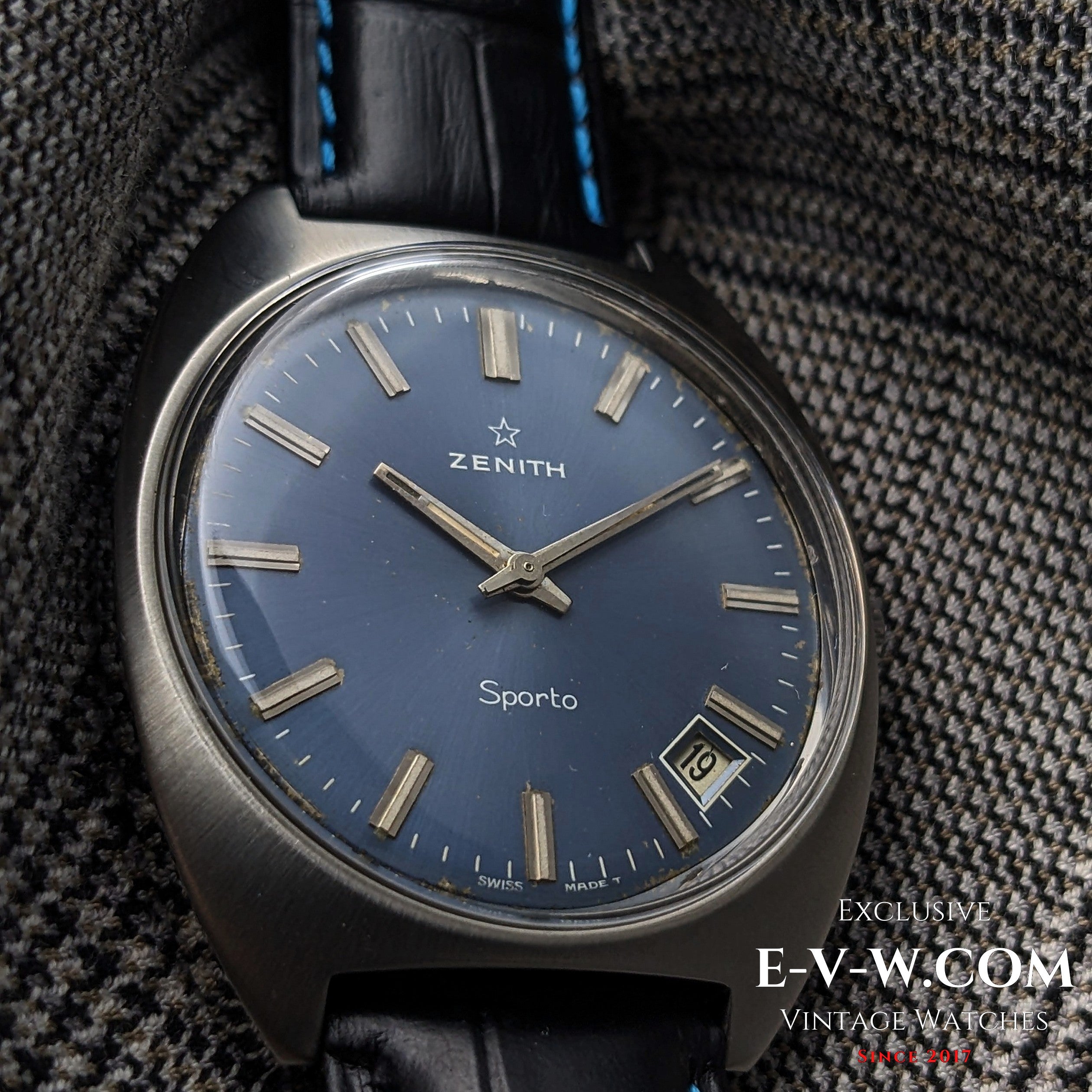 Early 1970s Zenith Sporto | Ref. GR 720003 | Cal. 2562C | Vintage 1970 ...