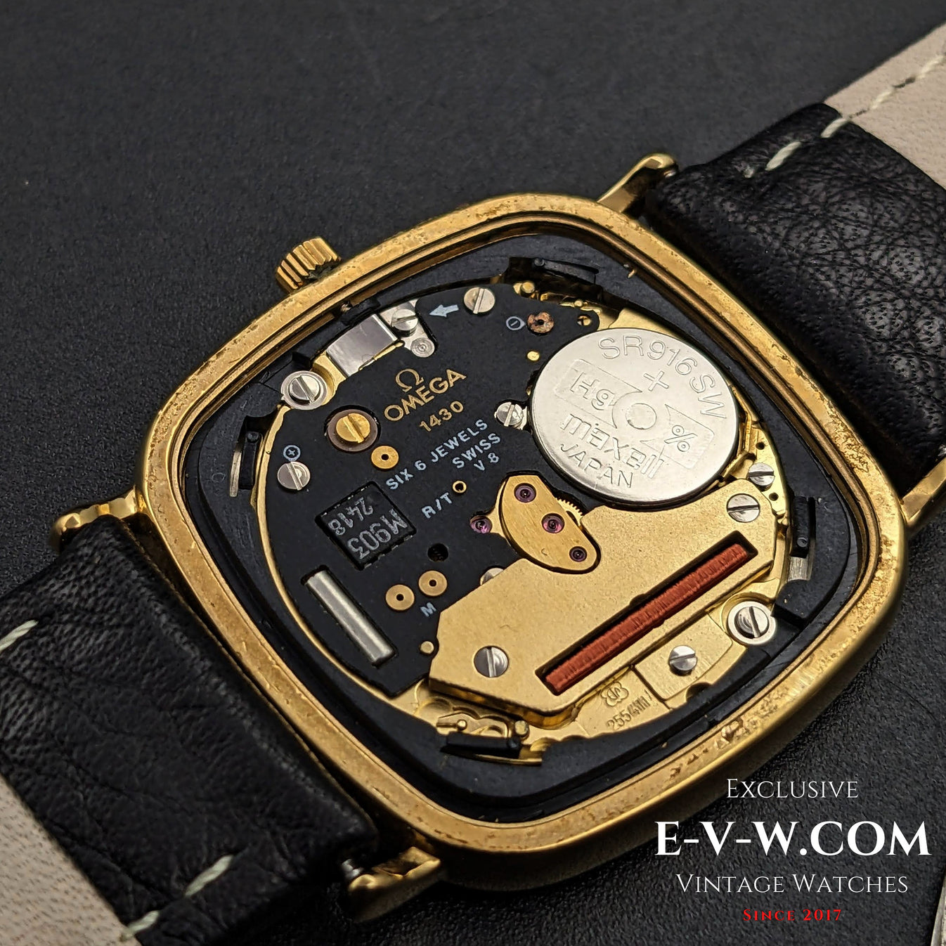 44 Years Old Vintage Omega De Ville / Steel Gold / Cal. 1430 / Vintage ...