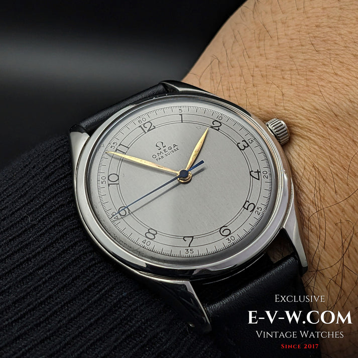 77 Years Old Vintage Omega Sector Jumbo Oversize 38mm Ref. 2506 1 / Ca ...