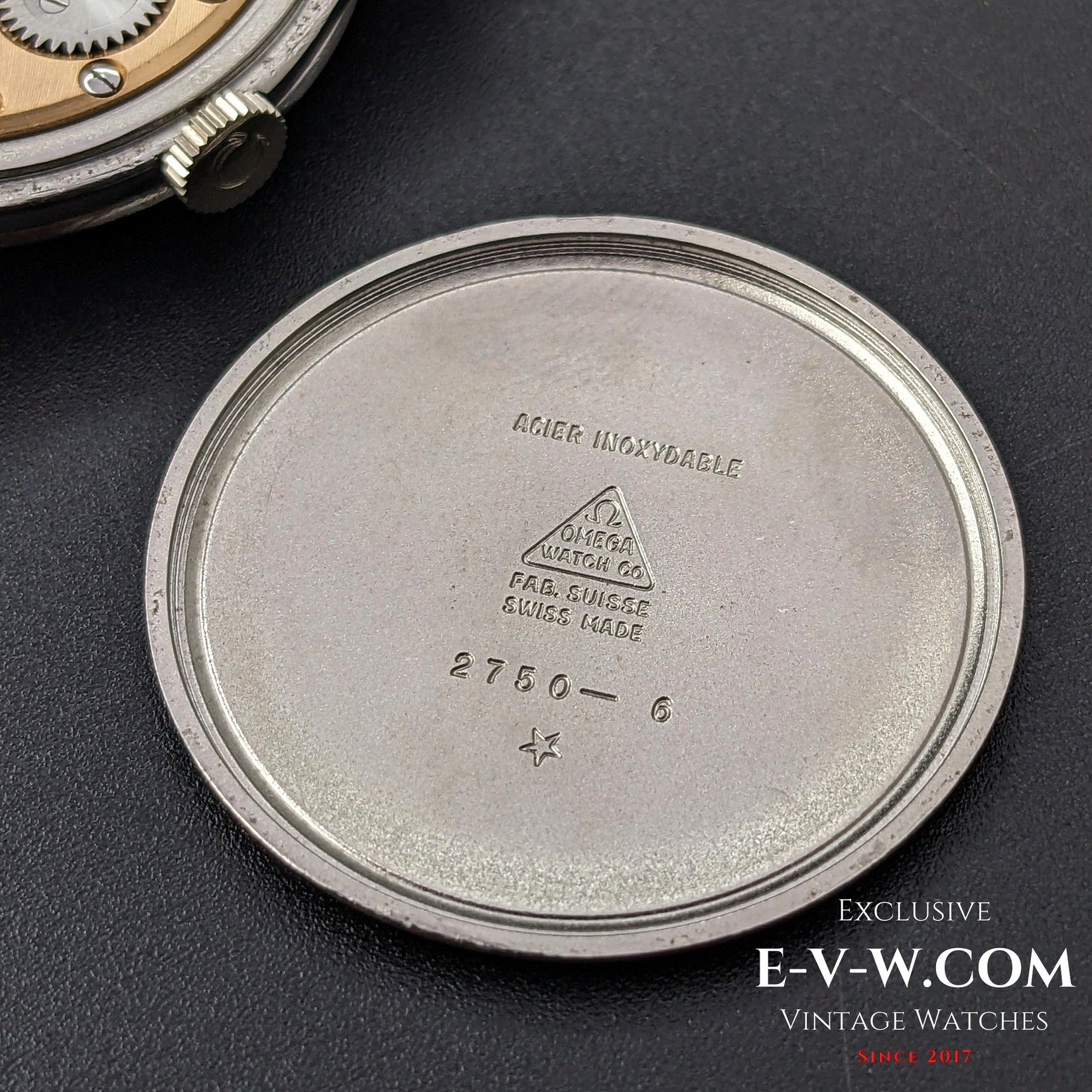 70 Years Old Vinatge Omega FAB SUISSE Ref. 2750-6 / Cal. 266 (30T2) Vi ...