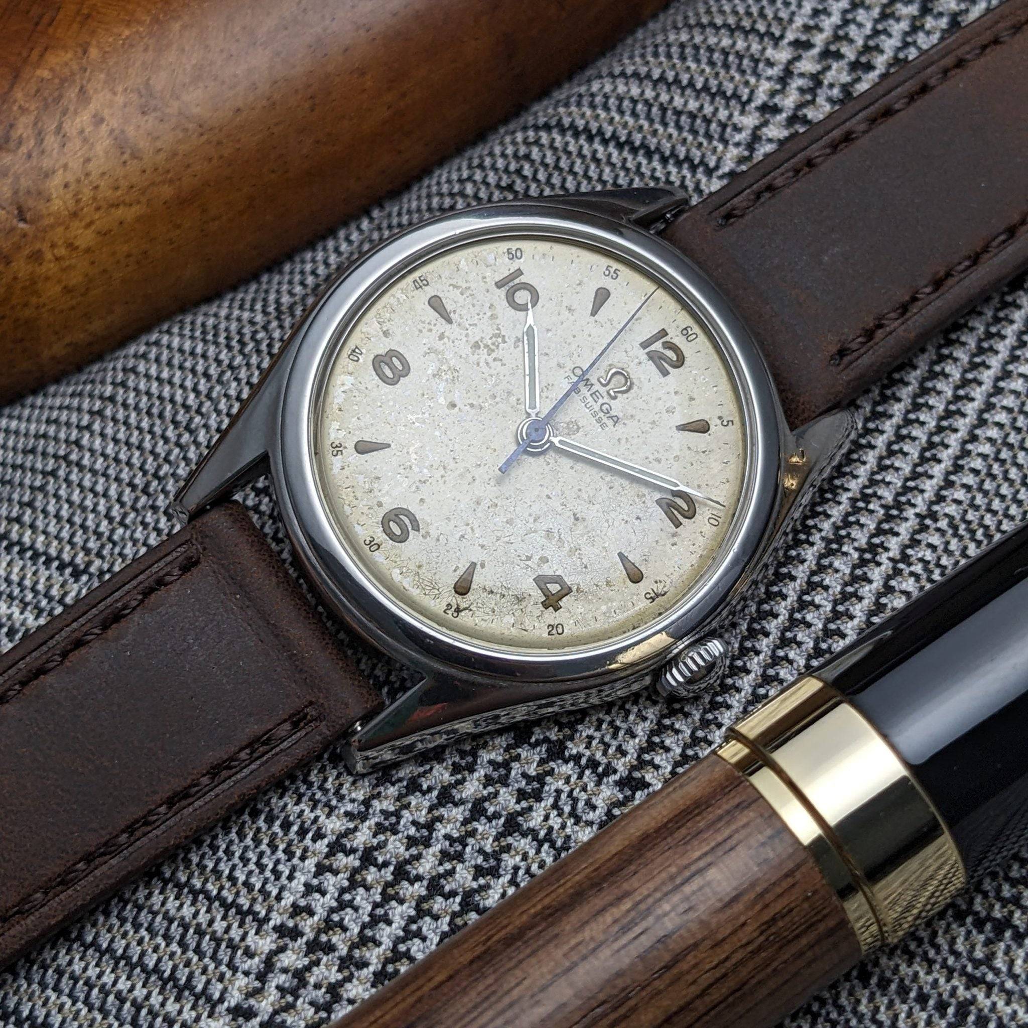 Omega Fab. Suisse Dial 2537-3 Vintage Watch - Classic Design | 36mm ...