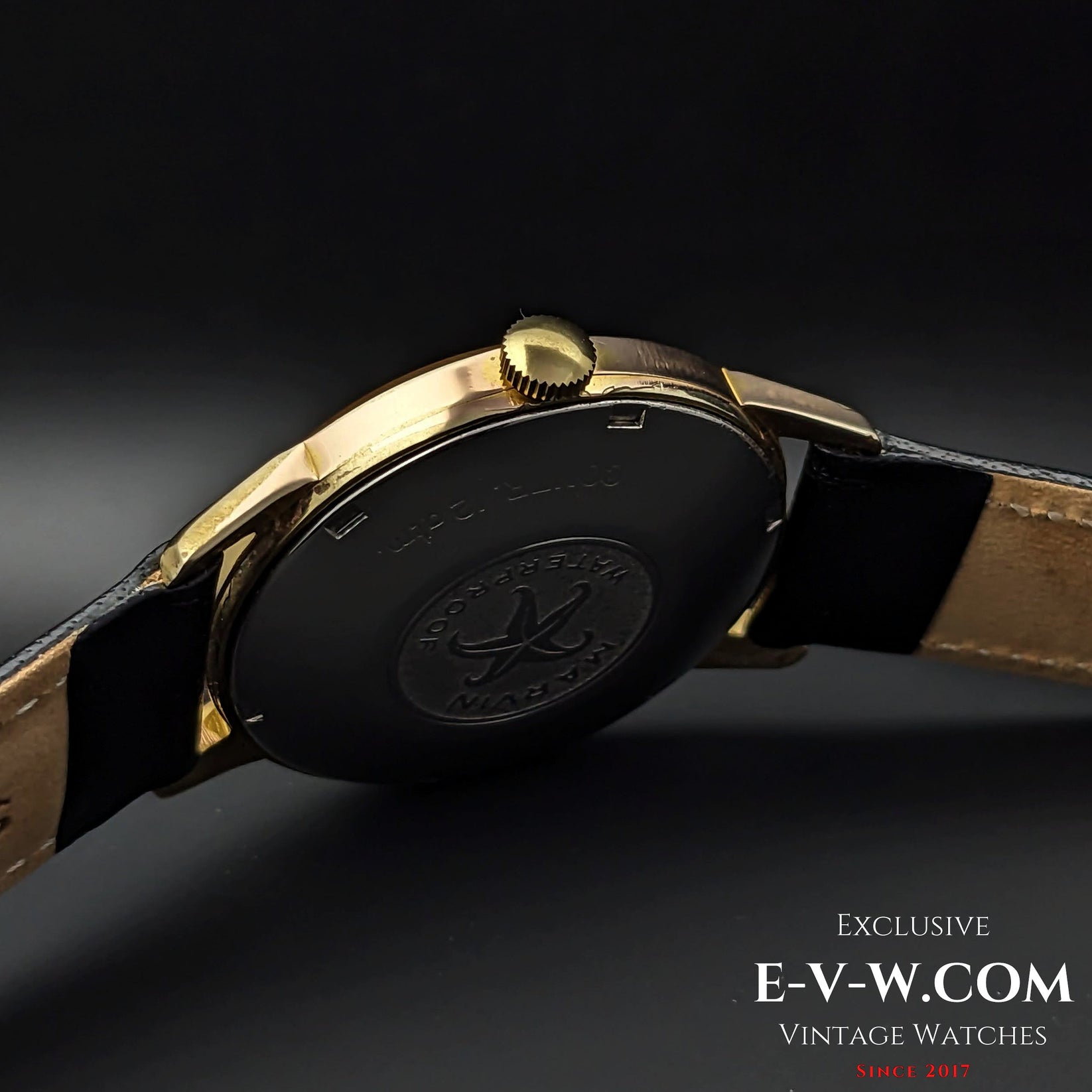 Marvin Automatic Chronometer Victory / Gold Plaque / Cal 776 / Vintage ...