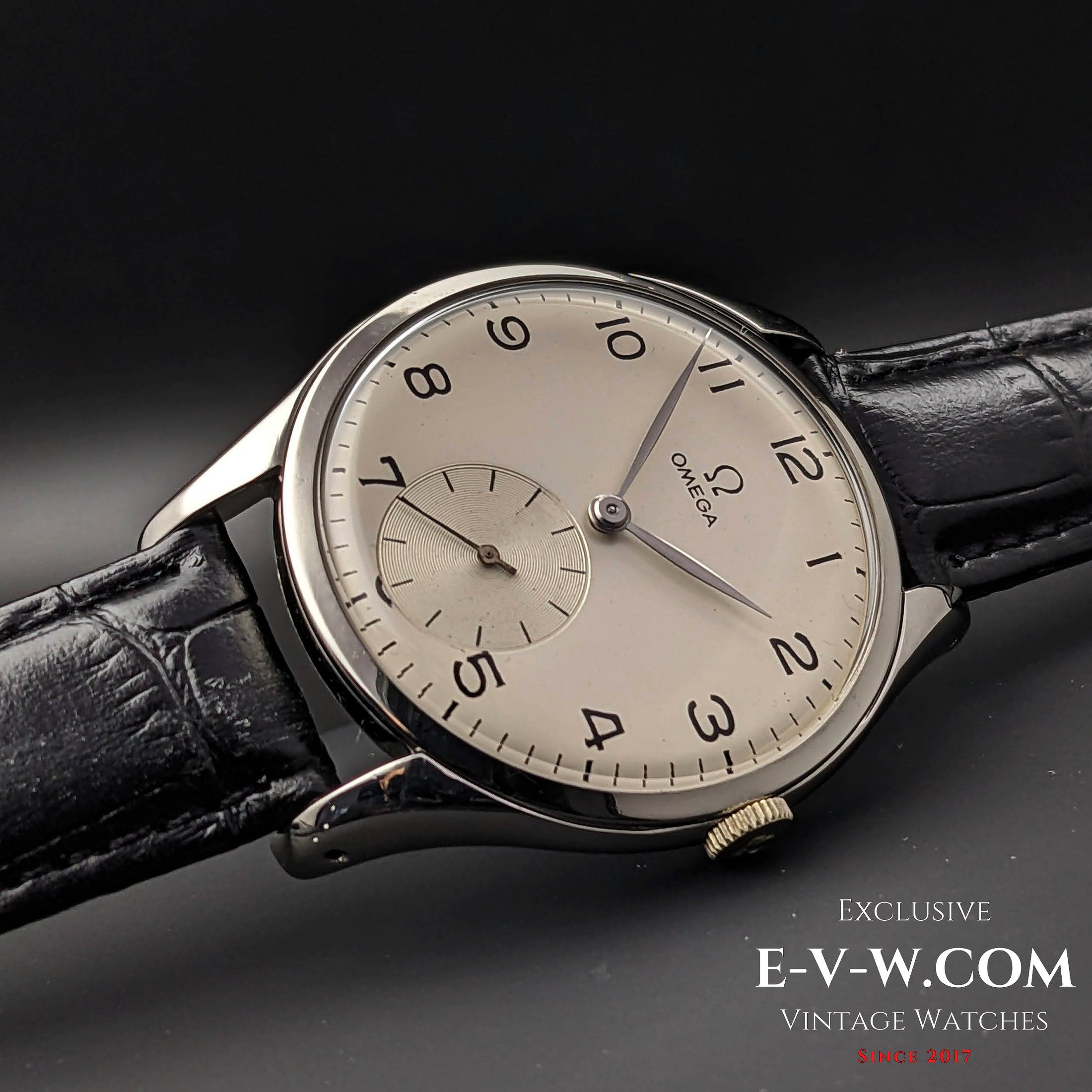 Vintage Omega Jumbo Watch 1947 | Reliable Hand-wound – Exclusive ...